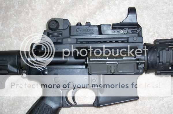 Odd question: RRA tactical rear sight with reflex red dot > Optics ...