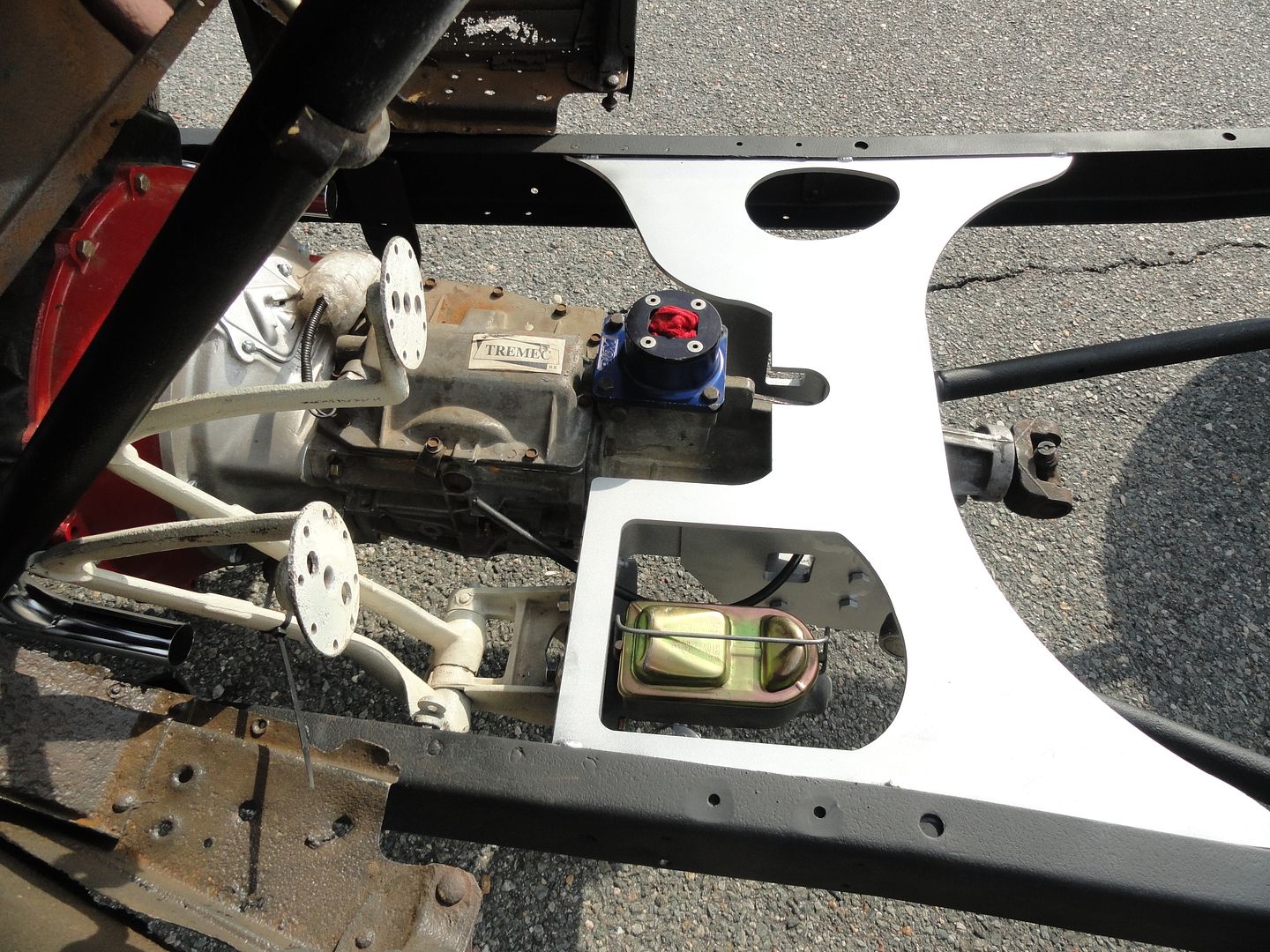 Center crossmember for AV8-T5 conversion - The Ford Barn