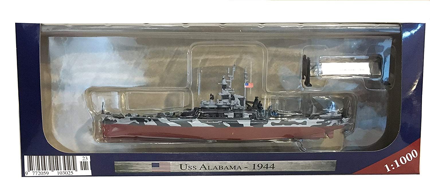 Купить Модели катеров и кораблей Amercom USS /alabama /1944 1/1000 ...