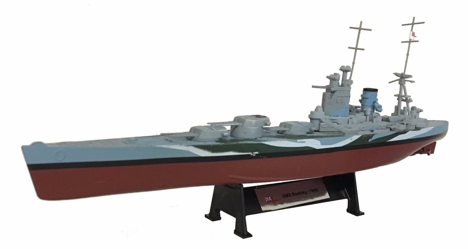 Купить Модели катеров и кораблей Amercom HMS RODNEY 1942 1/1000 Scale ...