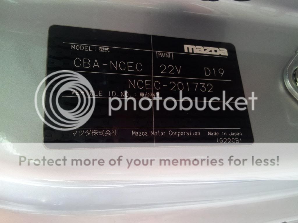 VIN decoding...clueless - MX-5 Miata Forum