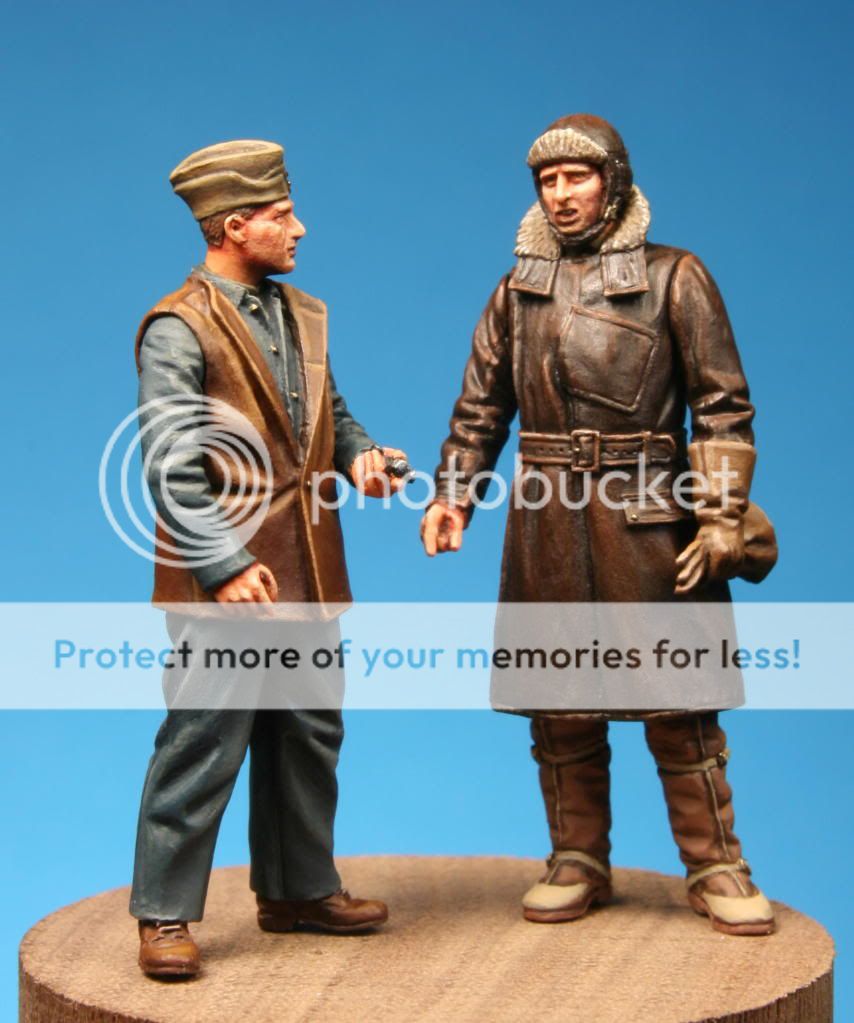 New: Model Cellar 1/48 WWI British RFC Pilot and Mechanic ...