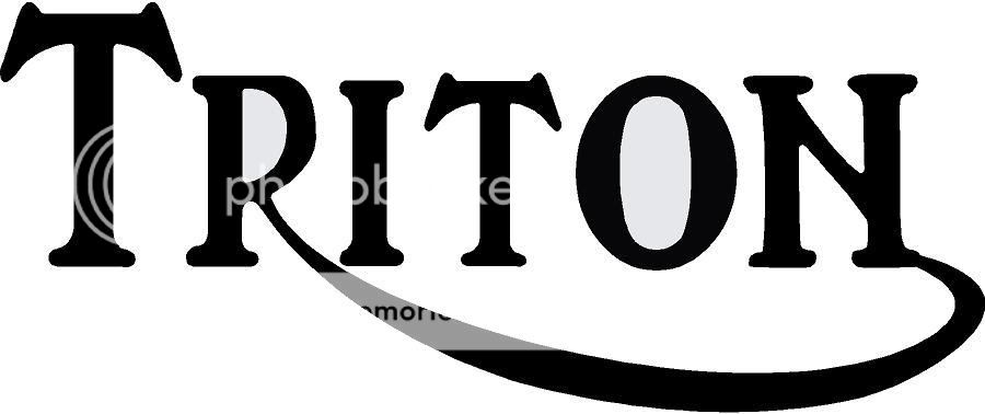 looking for Triton logo vector - Britbike forum