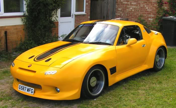 Rolands fastback from the UK miata is now Yellow | ClubRoadster.net