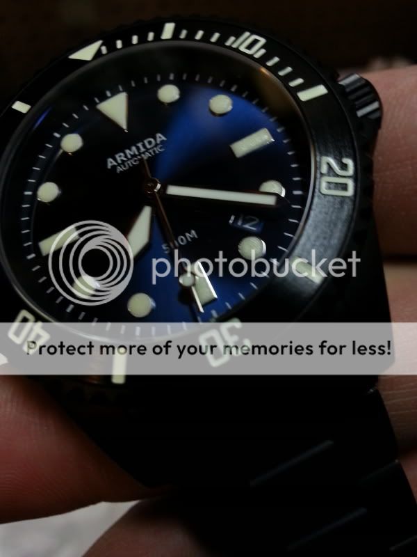 GONE, TRADED New Armida A2 PVD with Blue Sunbrush Dial | WatchUSeek ...