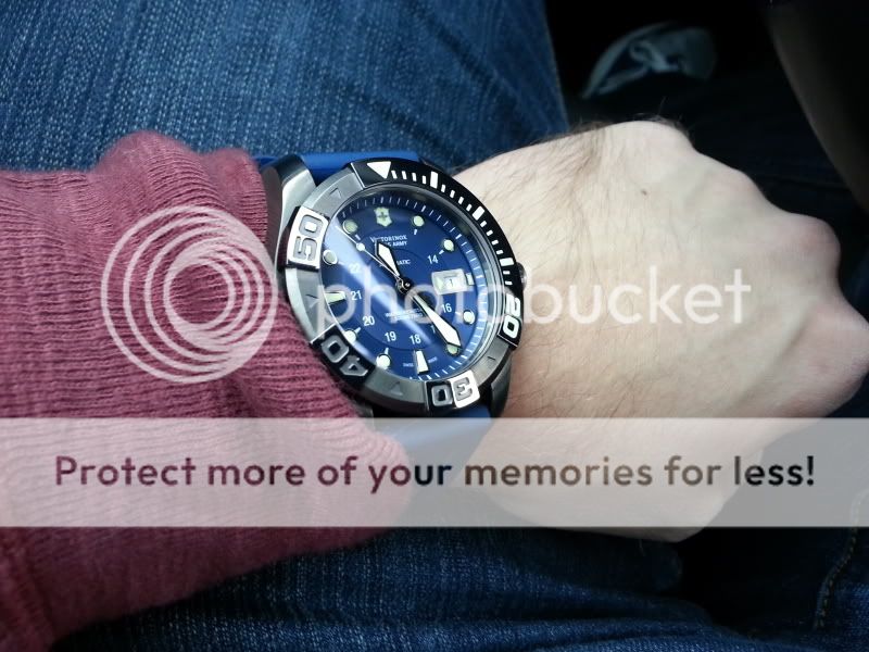 FSOT blue victorinox dive master 500 VSA DM500 mechanical | WatchUSeek ...